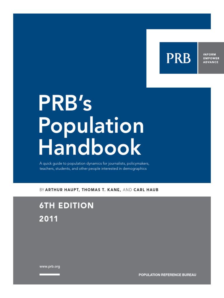 R3 Prb Population Handbook 2011 Update | PDF | Total Fertility Rate ...