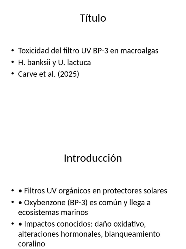 Seminario BP3 Macroalgas | PDF