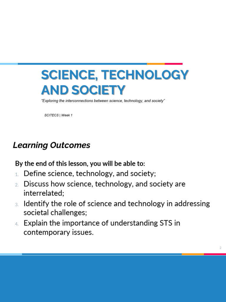 Introduction To STS | PDF | Science | Society
