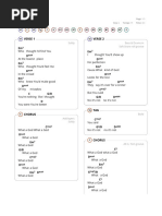 Transpose Song Cheat Sheet Guide | PDF | Musical Forms | Musical Techniques