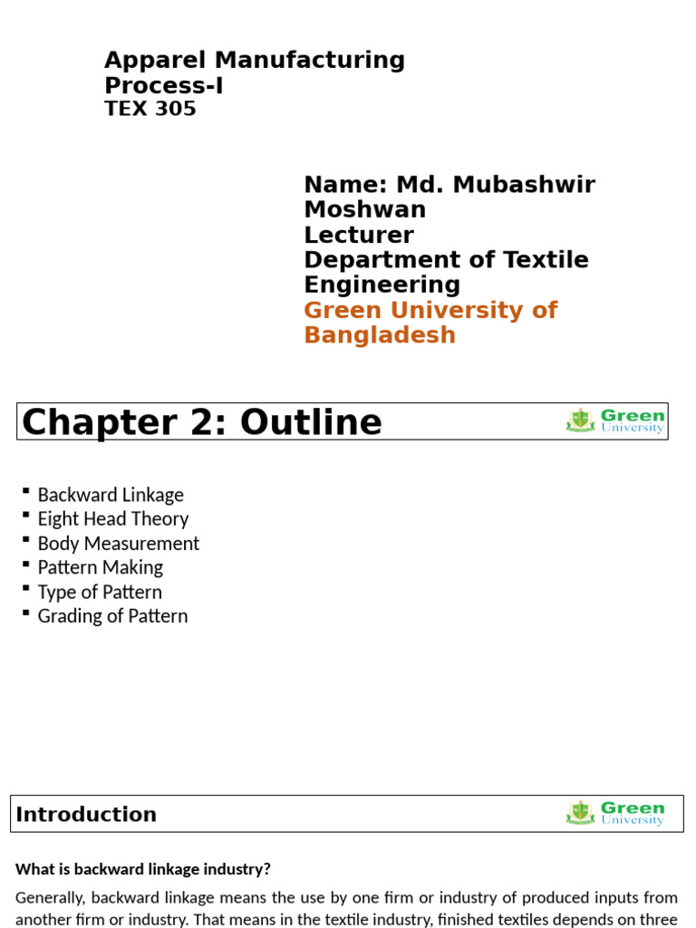TEX 305 Lecture B | PDF | Textiles | Spinning (Textiles)