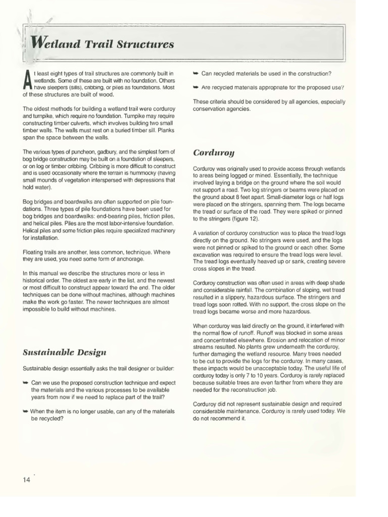 Wetland Trail | PDF