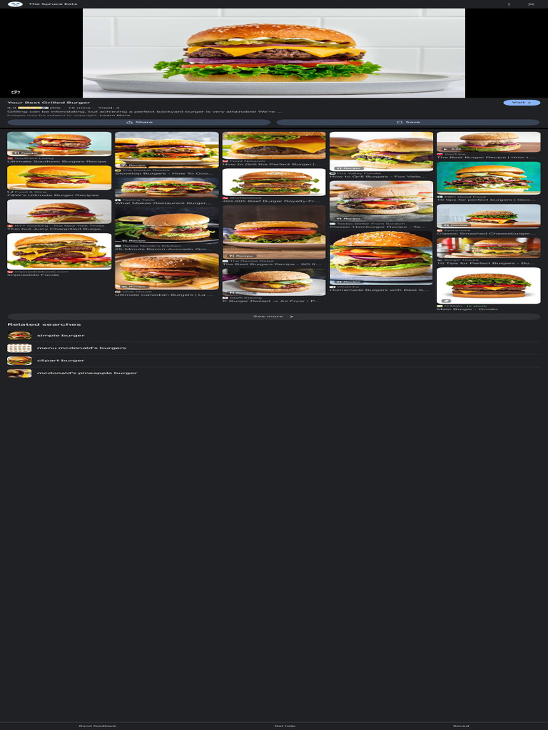 Perfect Burger - Google Search | PDF | Hamburgers | Foods