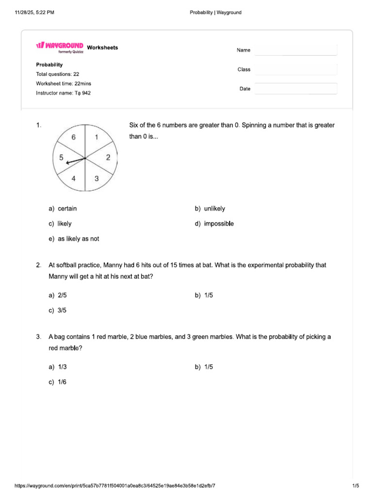 Probability 13 | PDF