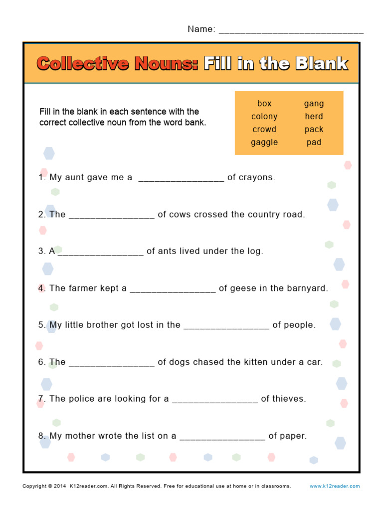 Collective Nouns | PDF