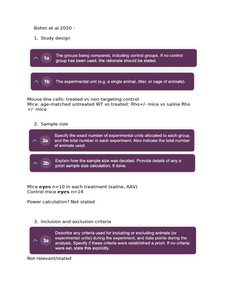 ARRIVE Guidelines | PDF