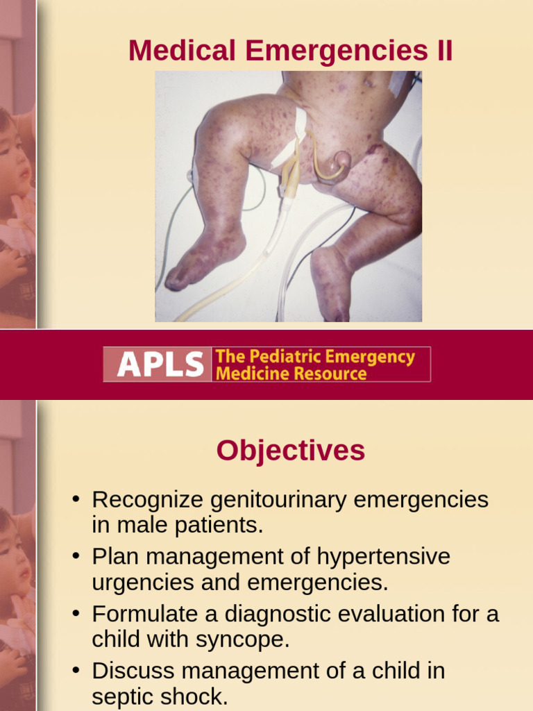 Pediatrics Medical Emergencies | PDF | Shock (Circulatory) | Clinical ...