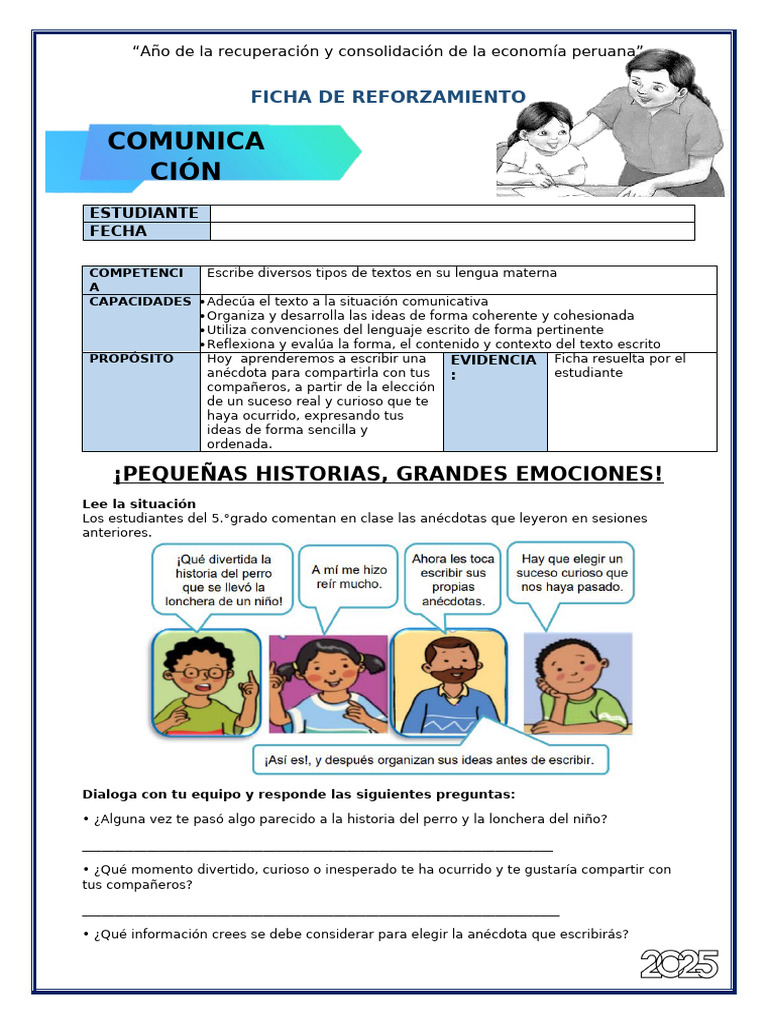 Reforz-comun-¡Pequeñas Historias, Grandes Emociones!-Jezabel Camargo Único Contacto-914775350 ...