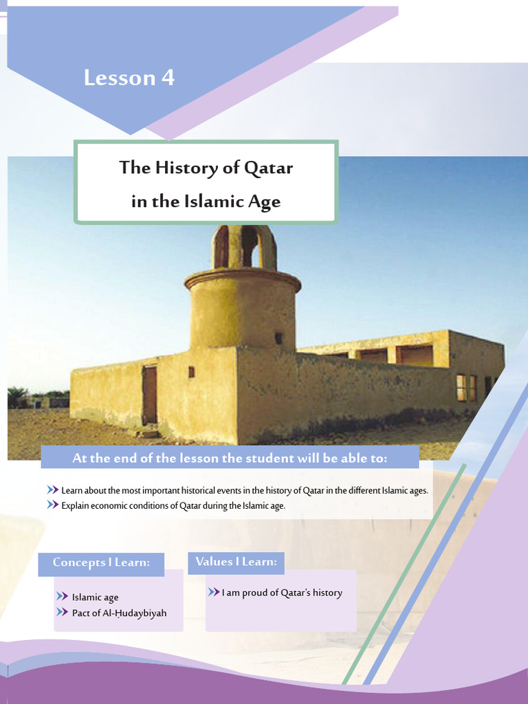 Lesson 4: The History of Qatar in The Islamic Age | PDF | Arabian ...