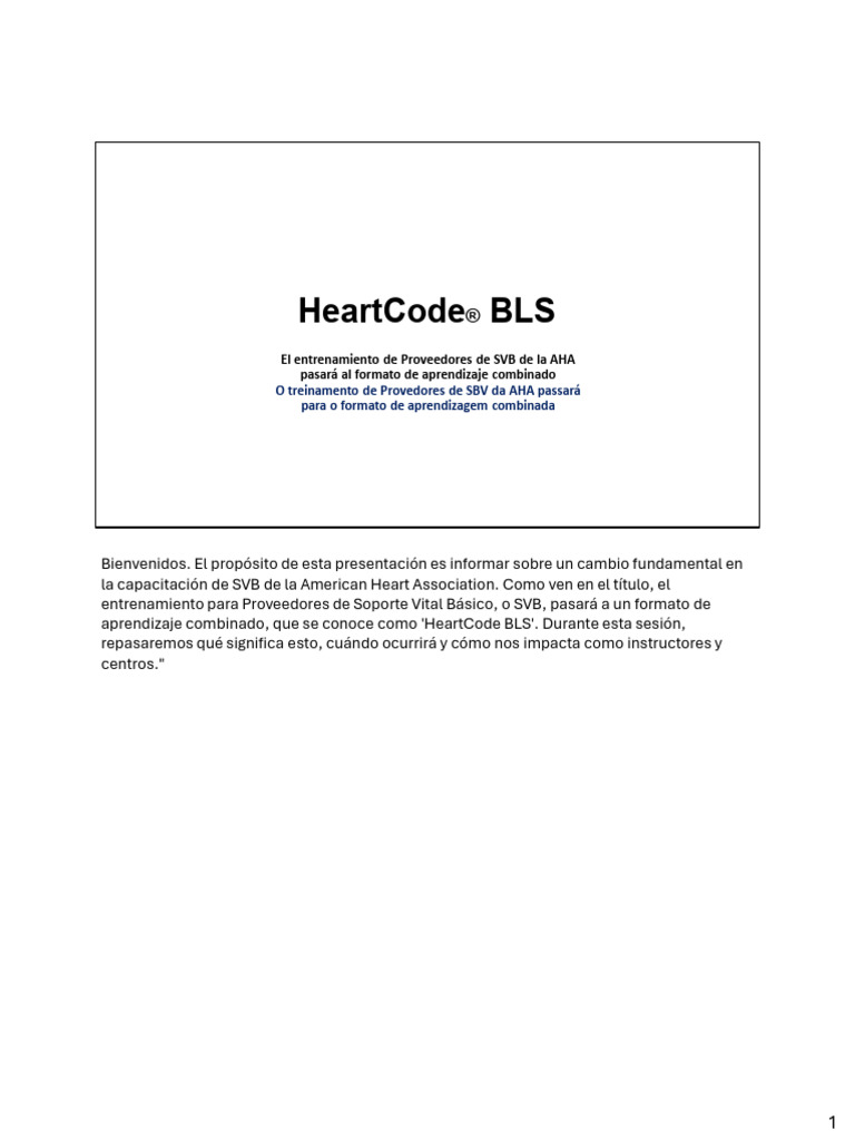 HeartCode BLS Transición-Orientacion Red _PPT (Global) ESP y PRT w ...