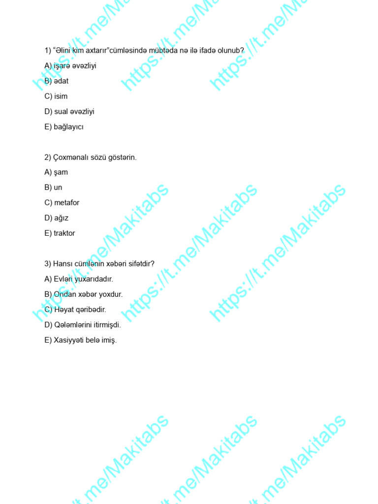 9-Cu Sinif DİM Buraxılış 3 Fənn 2022-2024 | PDF