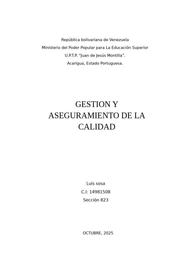 lean manufacturing luis sosa(1) | PDF | Six Sigma | Lean Manufacturing