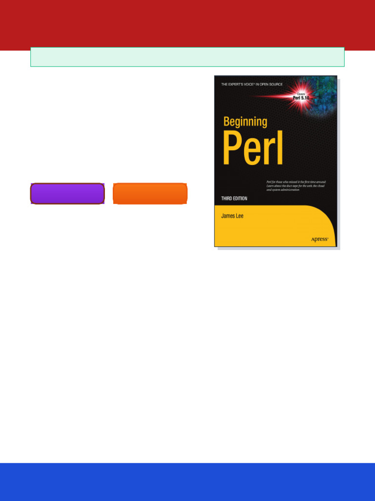 49010 | PDF | Perl | Computer Programming