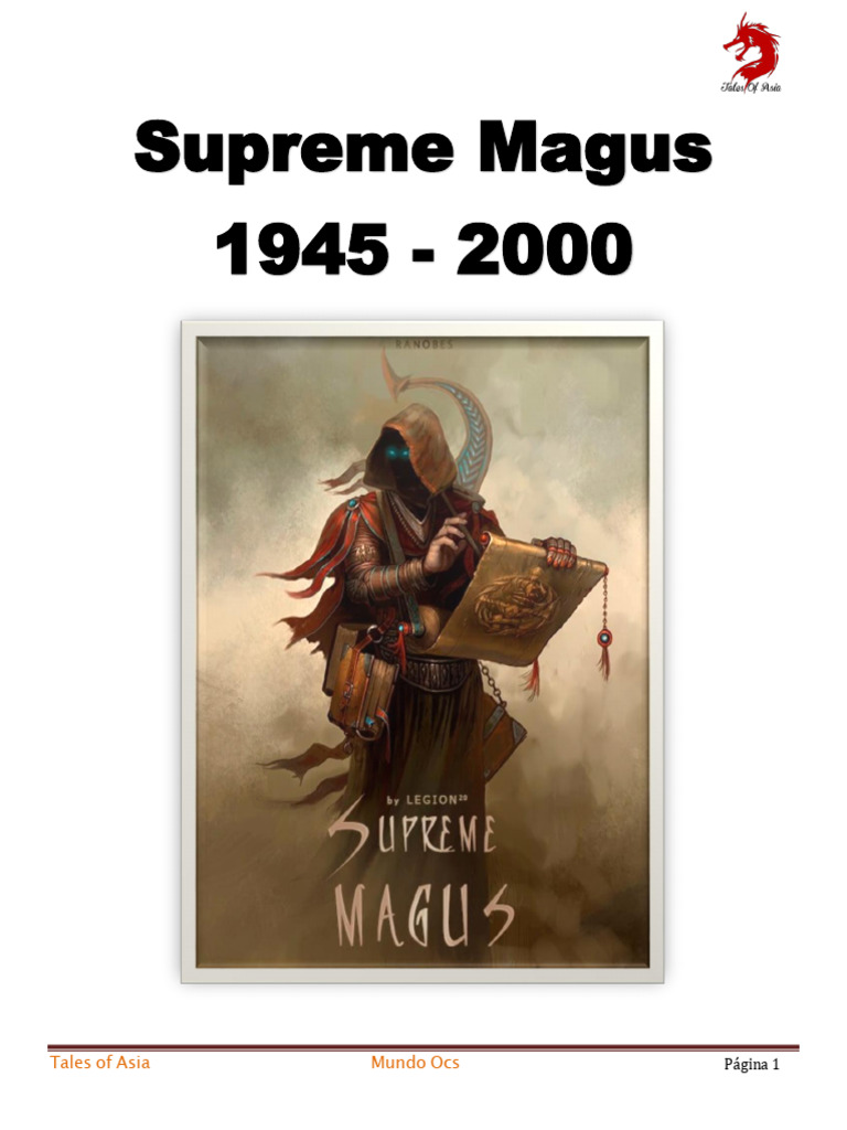 Supreme Magus 1945 - 2000 | PDF | Dom