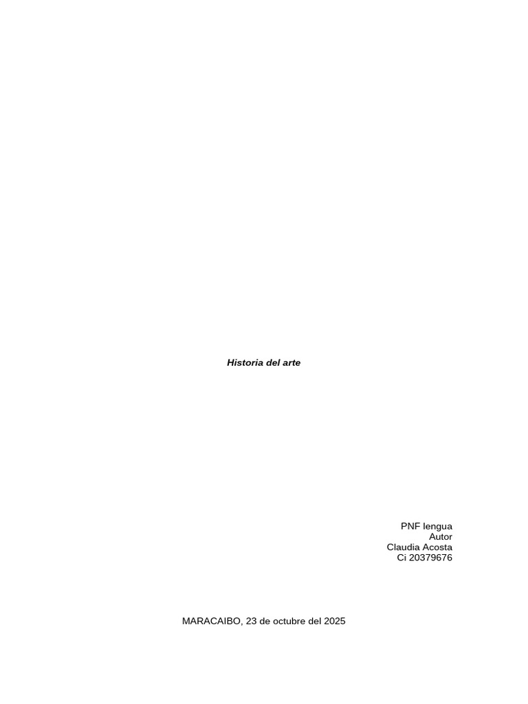 Ensayo Claudia Acosta | PDF | Historia del Arte | Teatro