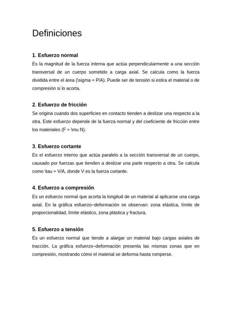 Fund A Mentos | PDF | Rigidez | Elasticidad (Física)