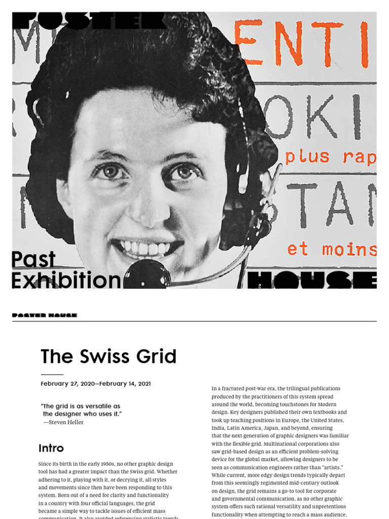 PH Exh Swiss Archive Interactive Final | PDF | Design | Graphic Design
