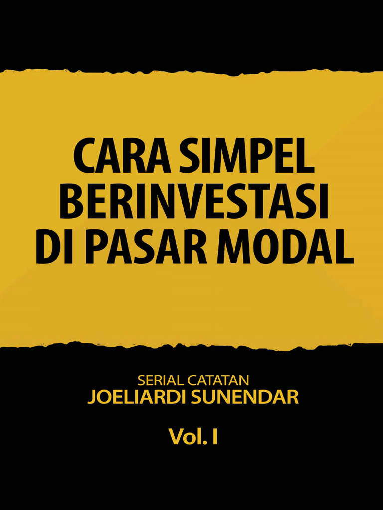 Cara Simpel Berinvestasi Di Pasar Modal | PDF