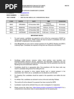 MUET 2025 Exam Schedule and Results | PDF