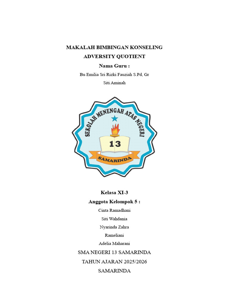 Memahami Adversity Quotient (AQ) | PDF