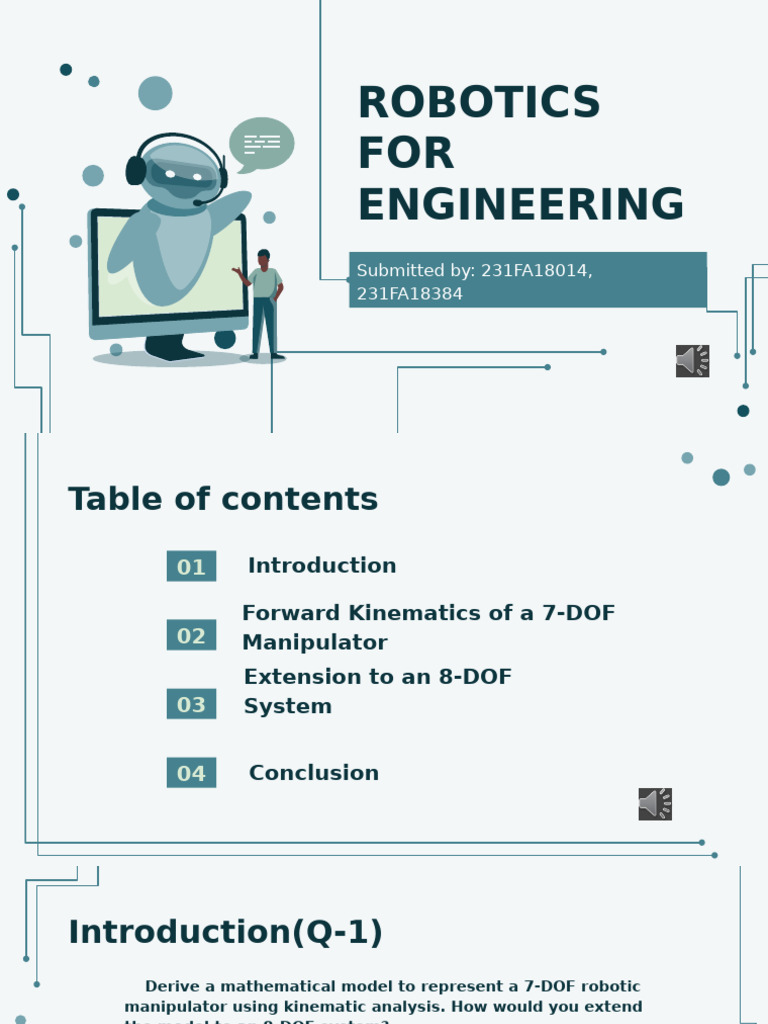 Robotics Pdf Robotics Mechanical Engineering