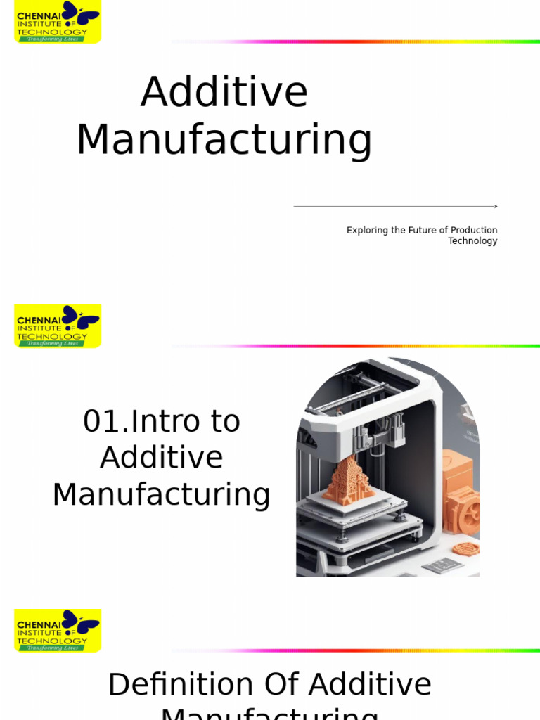 Additive Manufacturing: Future of 3D Printing | PDF | 3 D Printing ...