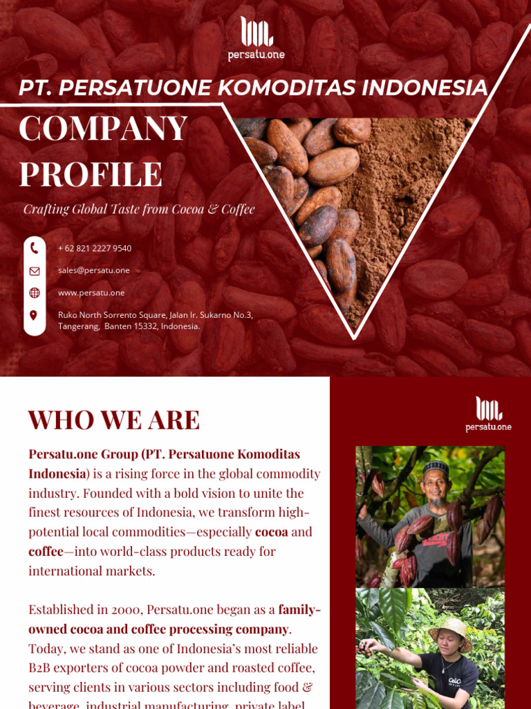 COFFEE COCOA POWDER EXPORTER COMPANY PROFILE 5 - Compressed 1 1 | PDF ...
