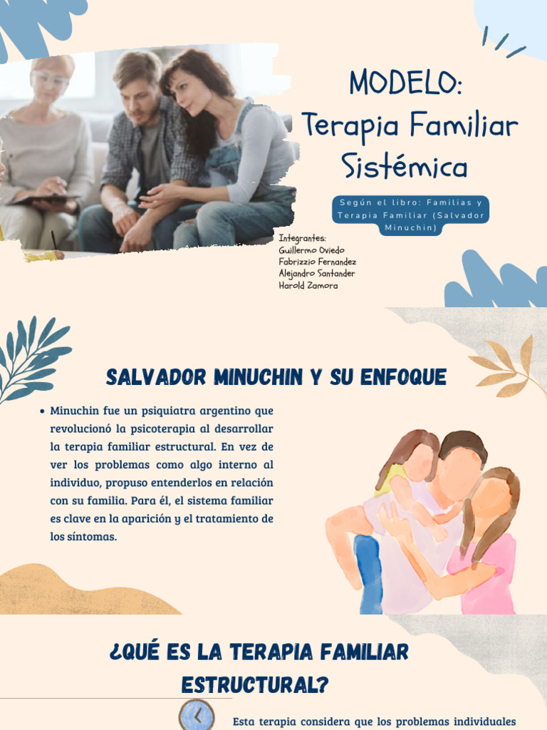 Terapia Familiar Estructural de Minuchin | PDF | Psicoterapia | Terapia ...