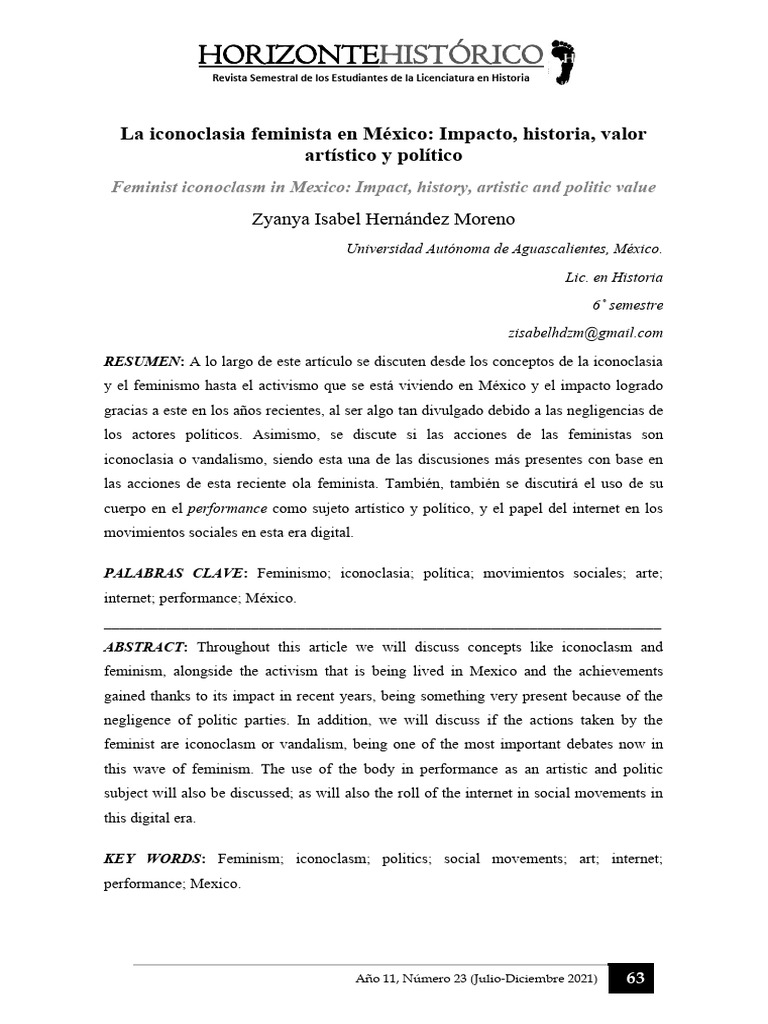 La+Iconoclasia+Feminista+en+México +Impacto,+Historia,+Valor+Artístico ...