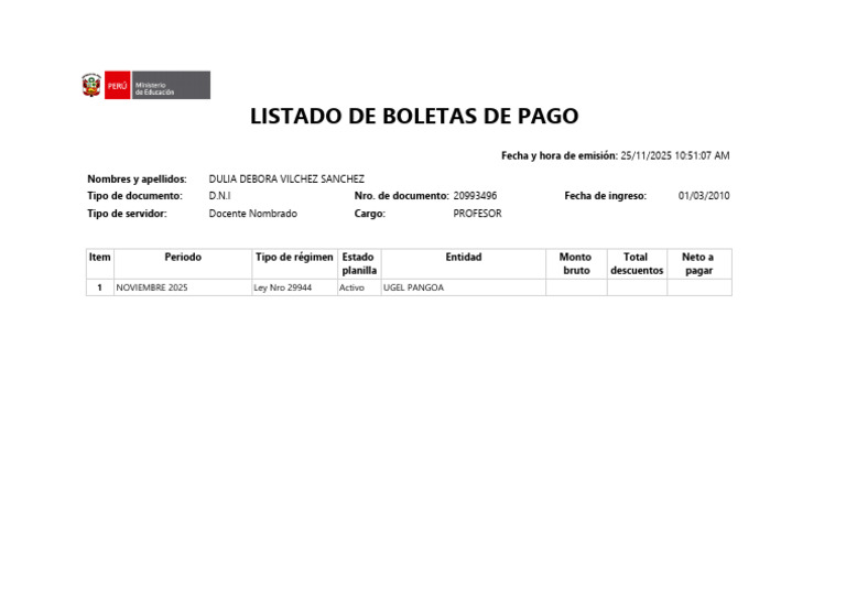 RptListadoBoletas 25112025105107 | PDF