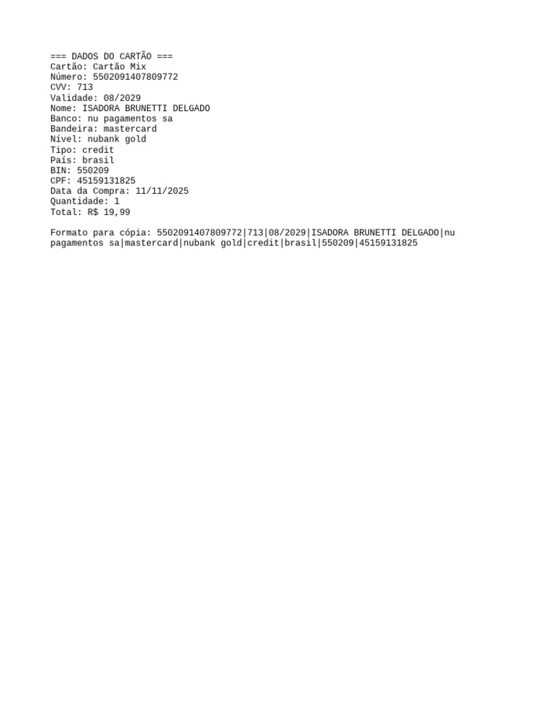 Cartão Mix (5) | PDF