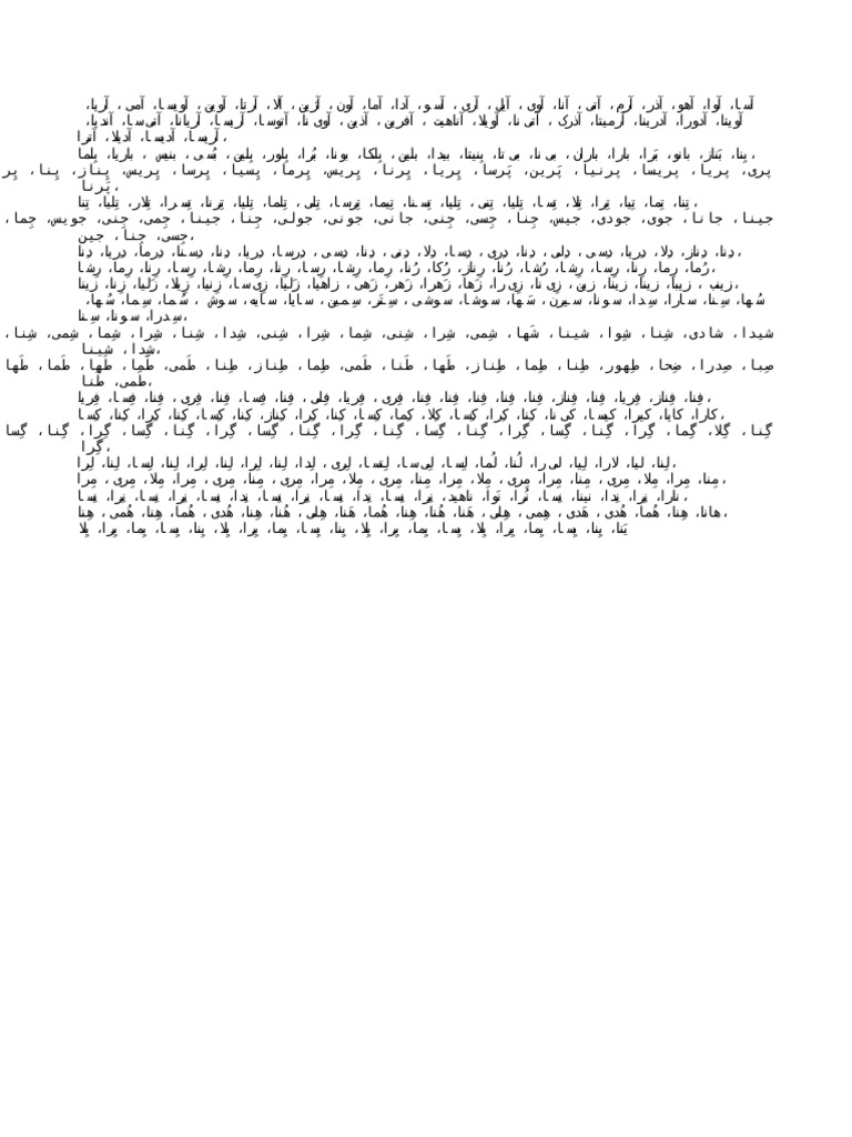 Esm Dokhtarane Kootah | PDF