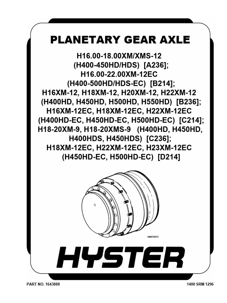 Comando Final, Hyster, Tire Handle. Entusiastas Da Manutenção. | PDF ...