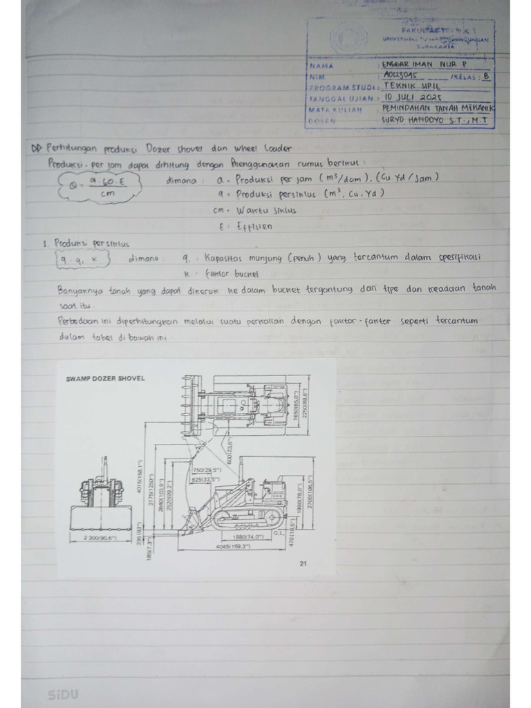 Resume - A0123045 - Enggar Iman Nur P | PDF