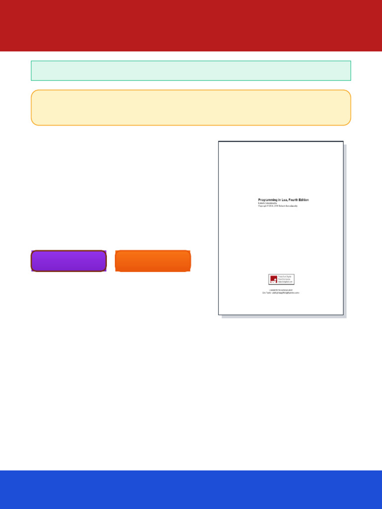 Programming in Lua 4th Edition Roberto Ierusalimschy ebook downloadable ...