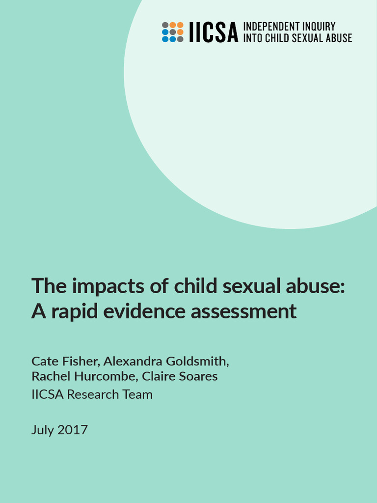 Impacts of Child Sexual Abuse Report | PDF | Psychological Trauma ...