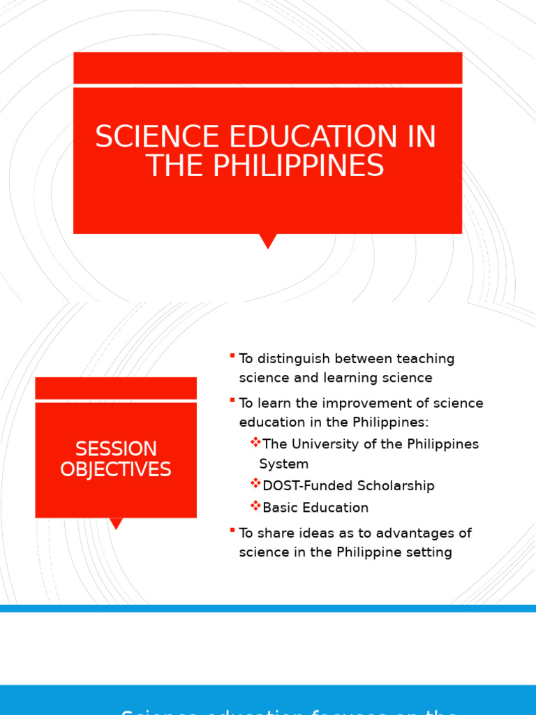 6 Science Education in The Philippines | PDF | Science | Schools