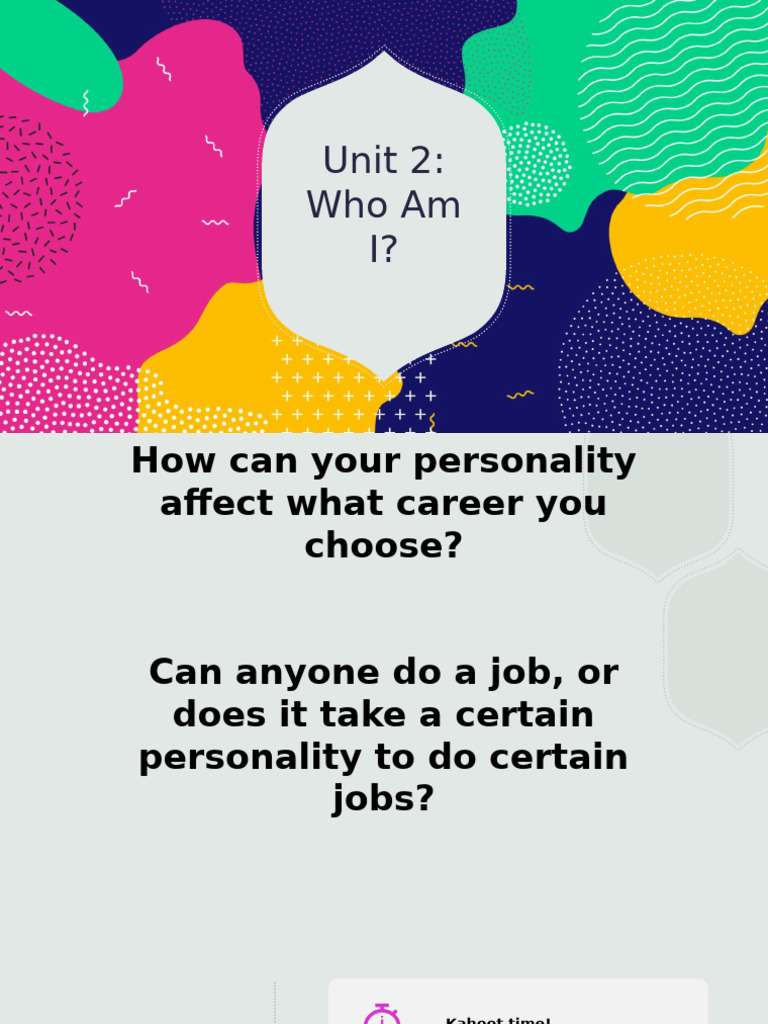 Understanding Personality and Careers | PDF | Emotional Intelligence ...