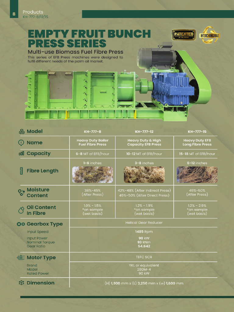 YKL EFB Series Catalog | PDF