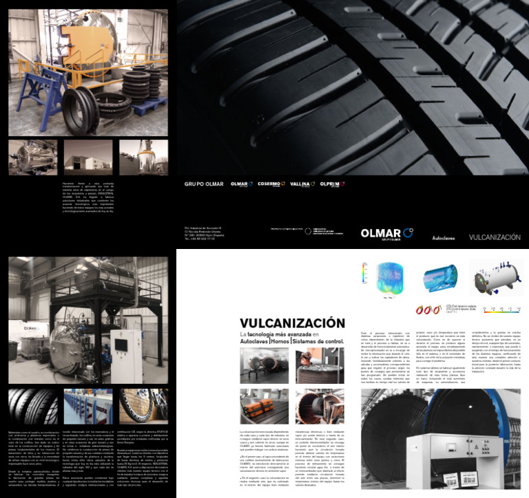 Autoclaves Industriales Avanzados OLMAR | PDF | El plastico | Neumático