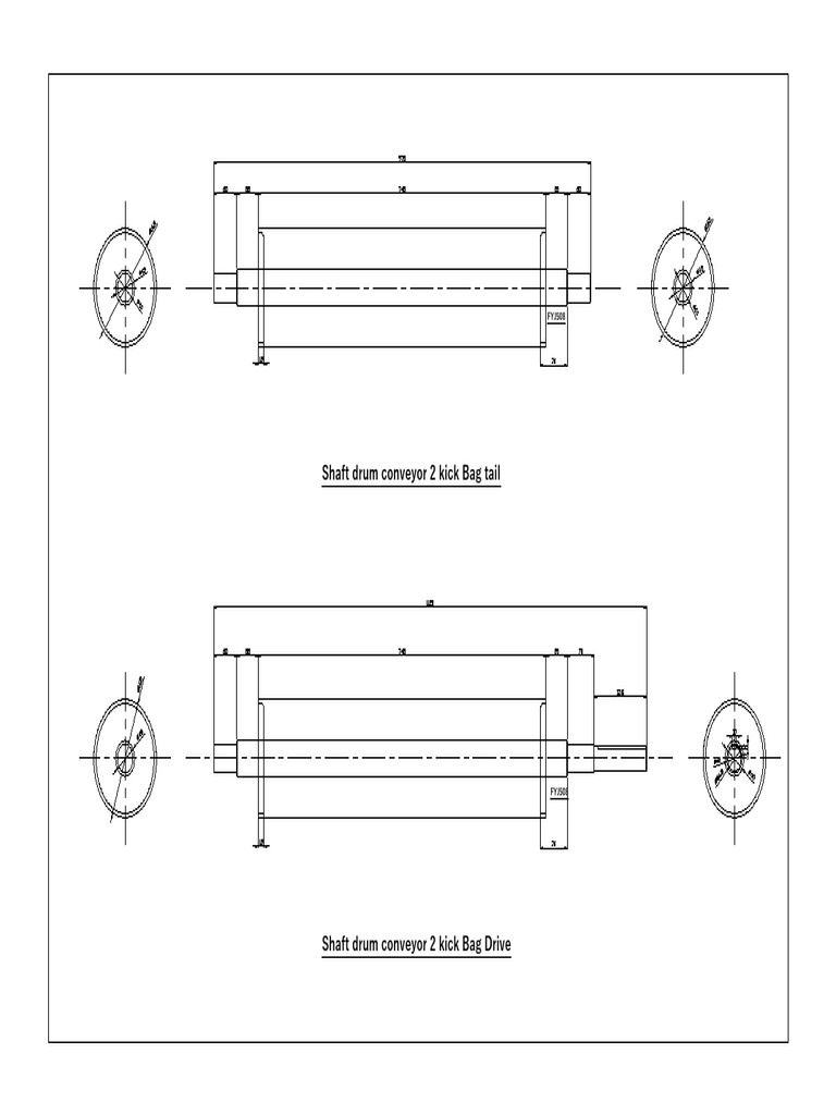 Drum Conveyor Bagging-Shaft Drum Conveyor 2 Kick Bag Drive | PDF