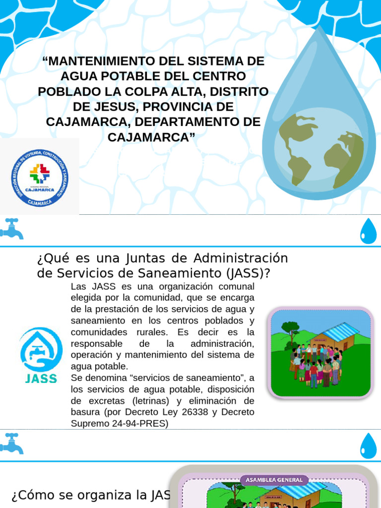 Taller de Capacitacion Jesus | PDF | Agua | Agua potable