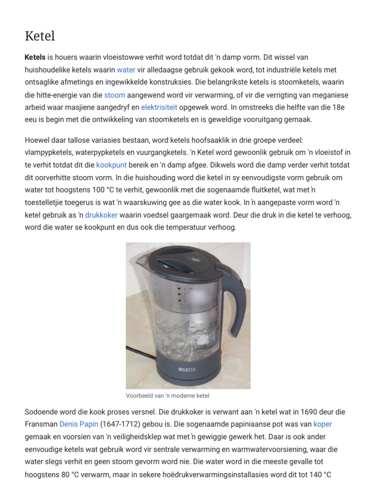 Ketel - Wikipedia | PDF