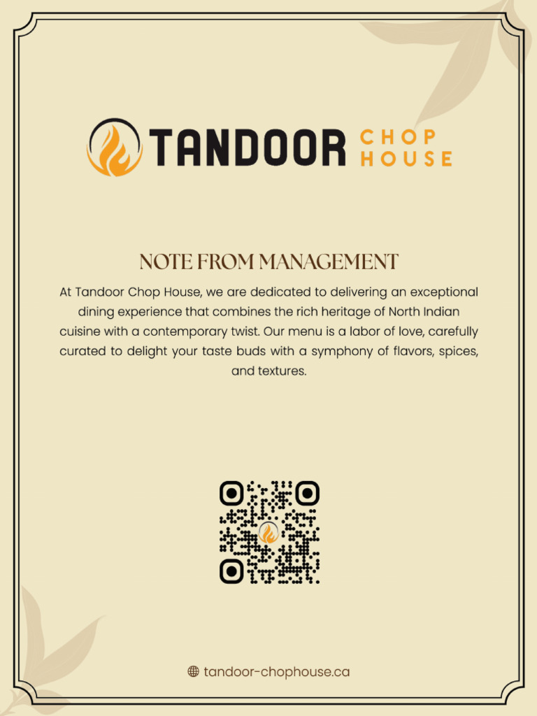 TCH Menu | PDF