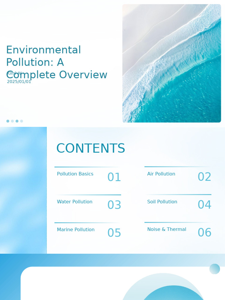 Comprehensive Guide to Environmental Pollution | PDF | Air Pollution ...