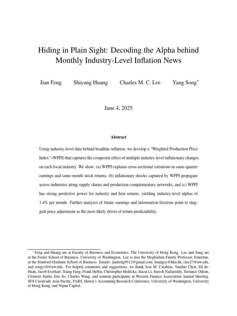 Cool Stuff | PDF | Consumer Price Index | Inflation