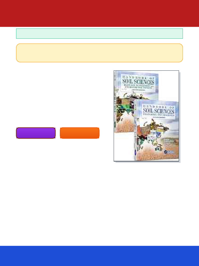 Handbook of soil sciences 2nd ed Edition Huang ebook detailed section ...