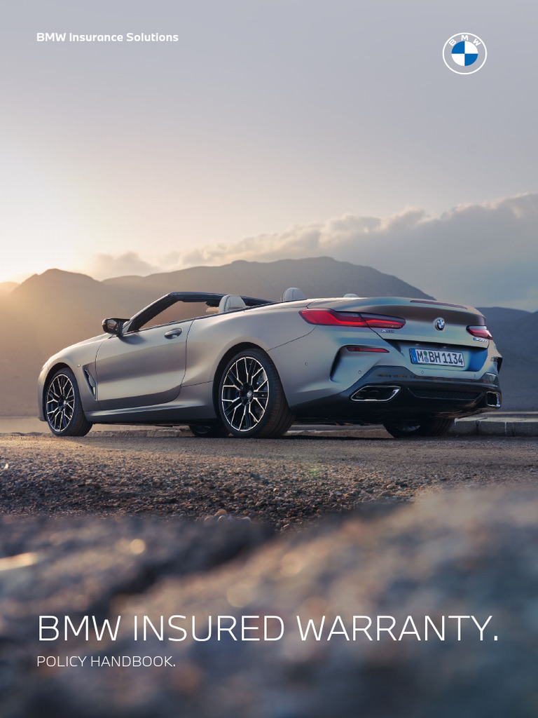 BMW Insured Warranty Policy Handbook | PDF | Insurance | Information ...