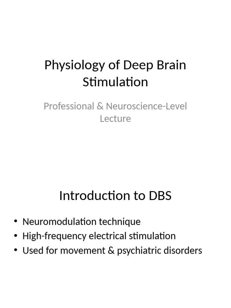 DBS Advanced Full Lecture | PDF