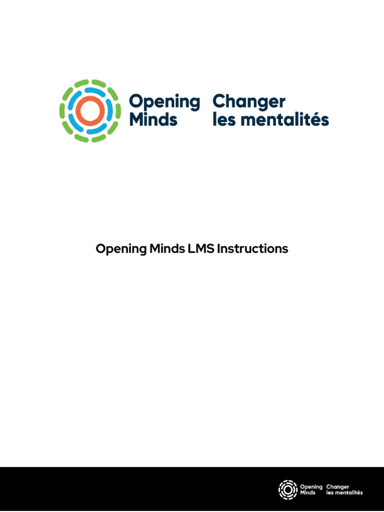 Opening Minds LMS User Guide | PDF | Login | Software